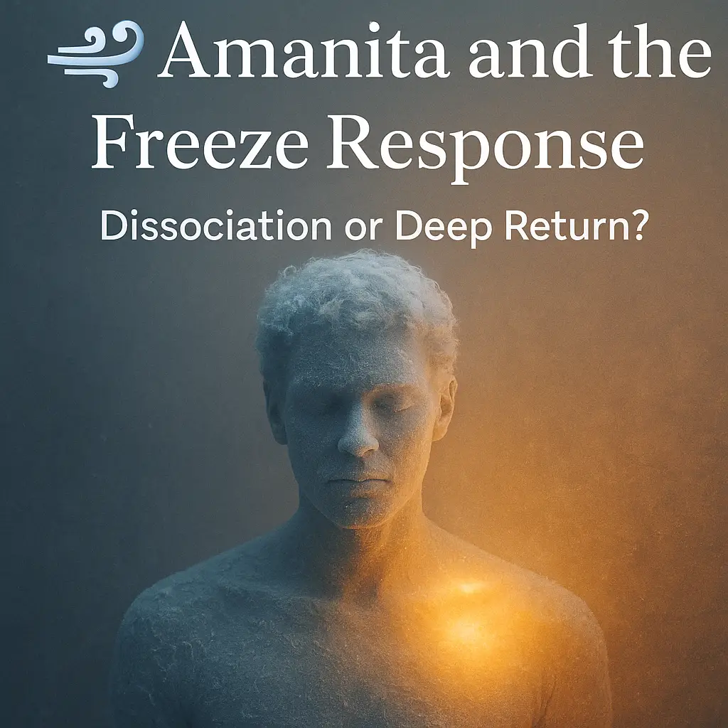 🌬 Amanita and the Freeze Response ⋆ Awakening Roots